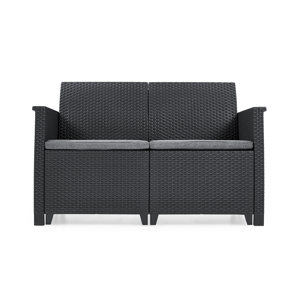 Keter 2-Sitzer Gartensofa EMMA anthrazit, 109,00